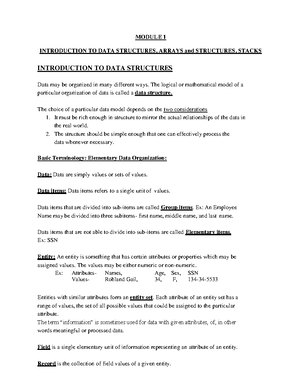 DSA 3RD Internal SOL - DSA questions - Data Structures - Studocu
