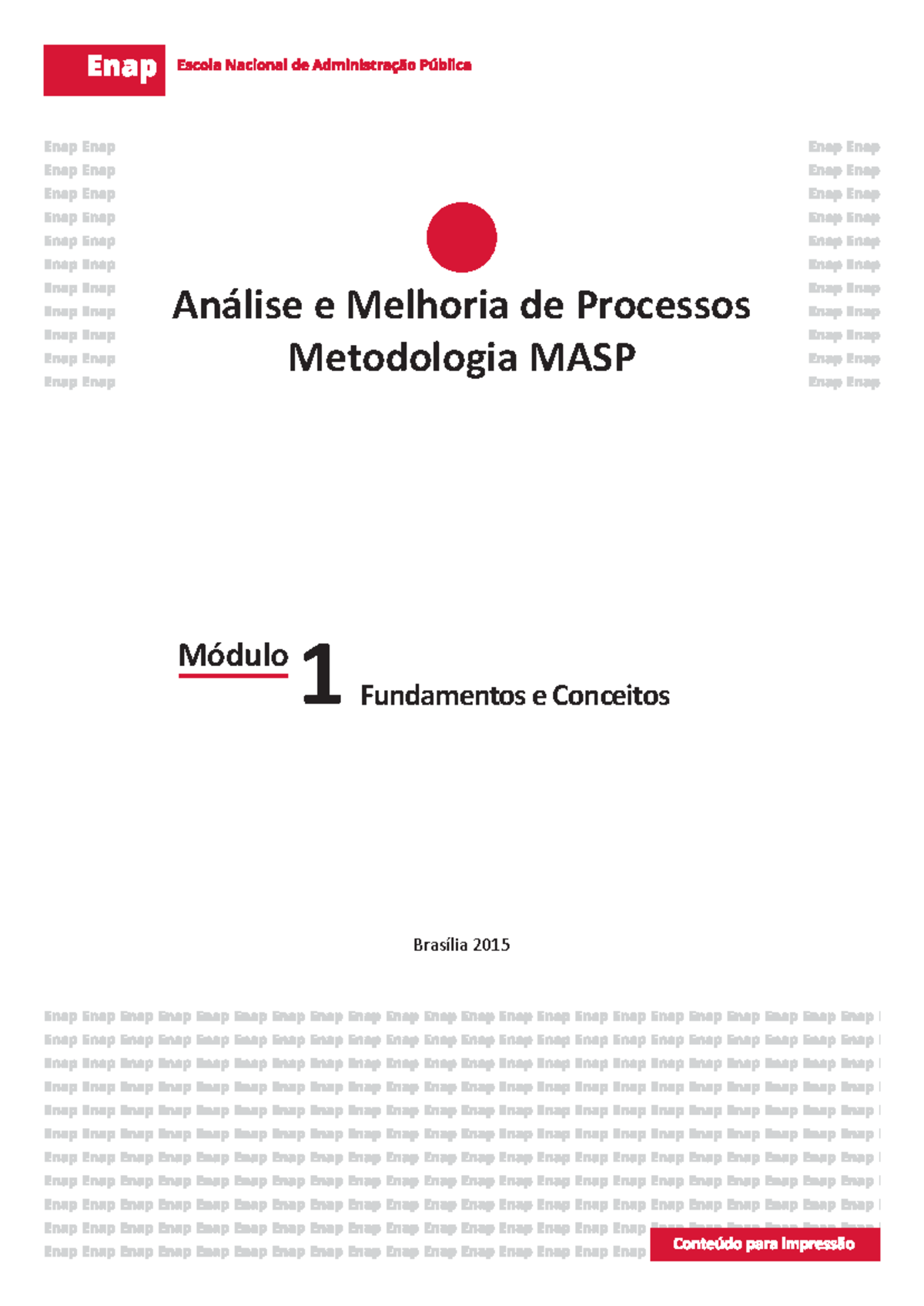 MASP - Módulo - apresentação masp - Módulo 1 Fundamentos e Conceitos ...