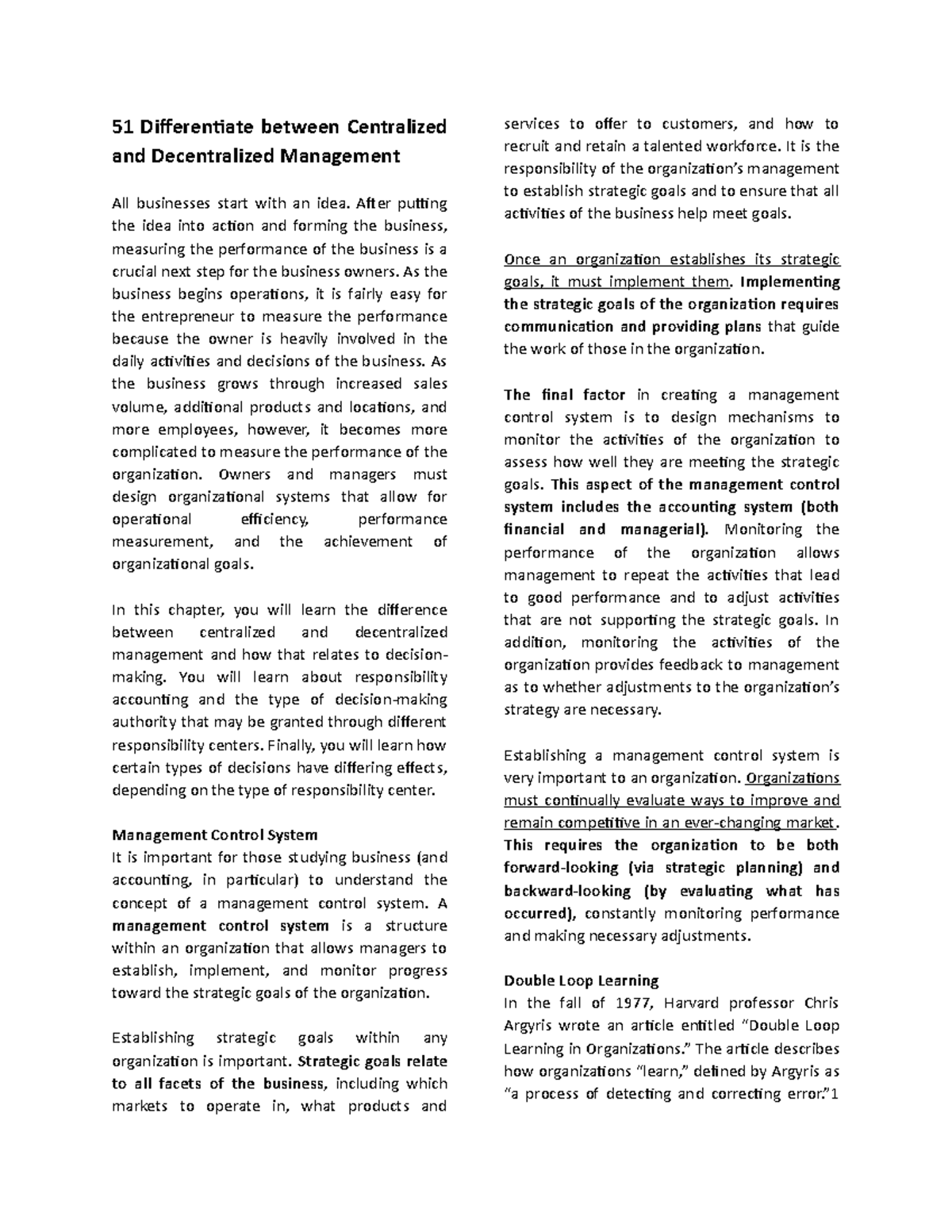 Additionals Responsibility Accounting Reference Material - 51 ...