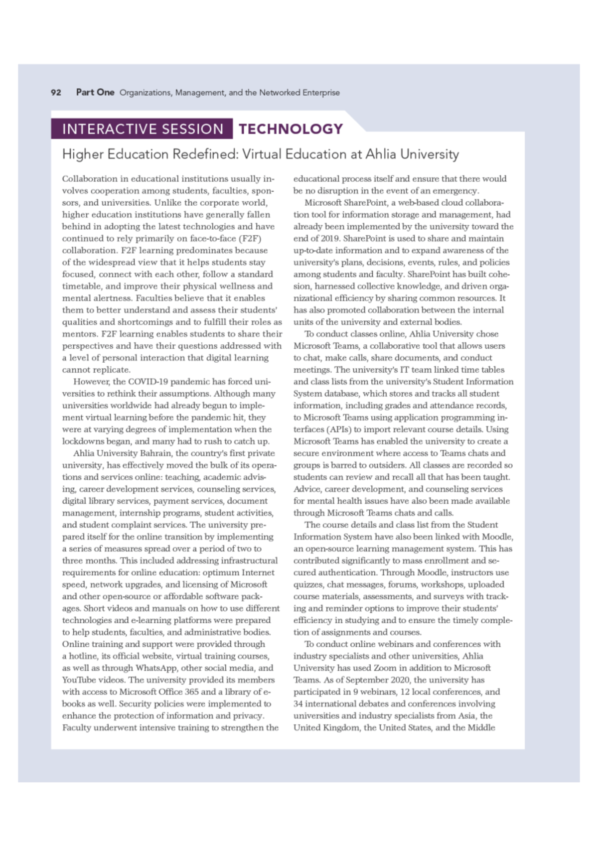 EBS in education - Business Administration - Studocu