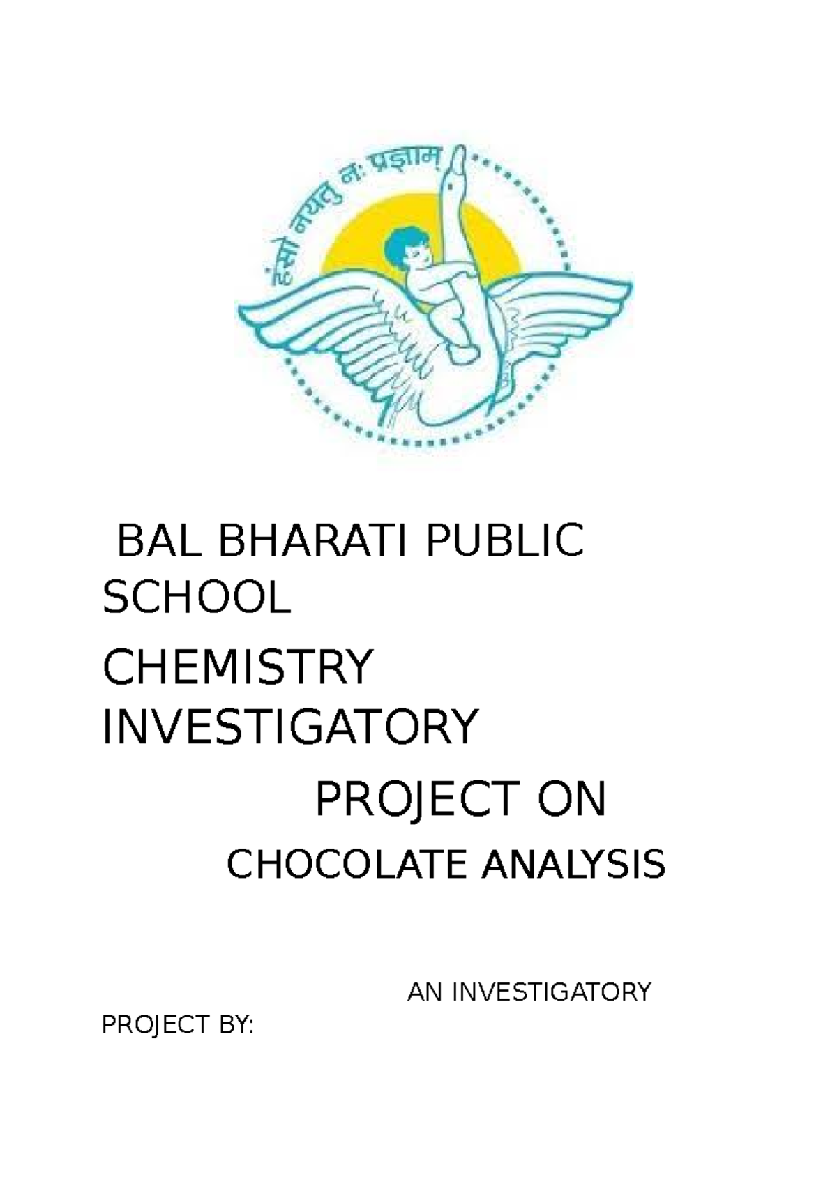 Project On Chocolate Analysis