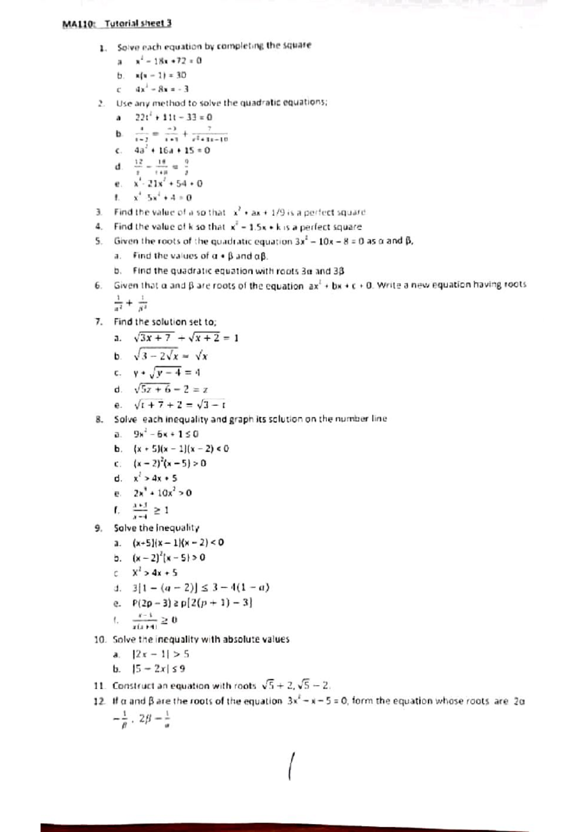 KMU-MA110 Tutorial 3 -2023 (Derrick) 022644 - Strategic Management Assessment - Studocu