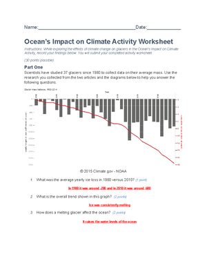 5.04 Marine Science - 5 Human Impact on Marine Life Lab Fill in the ...