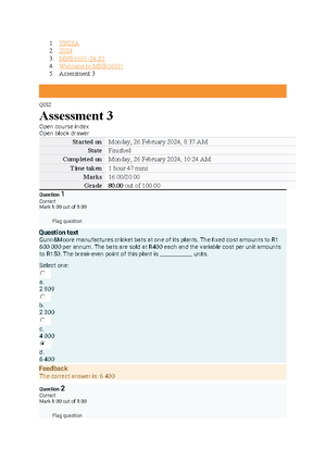 Unisa - University of South Africa - Studocu