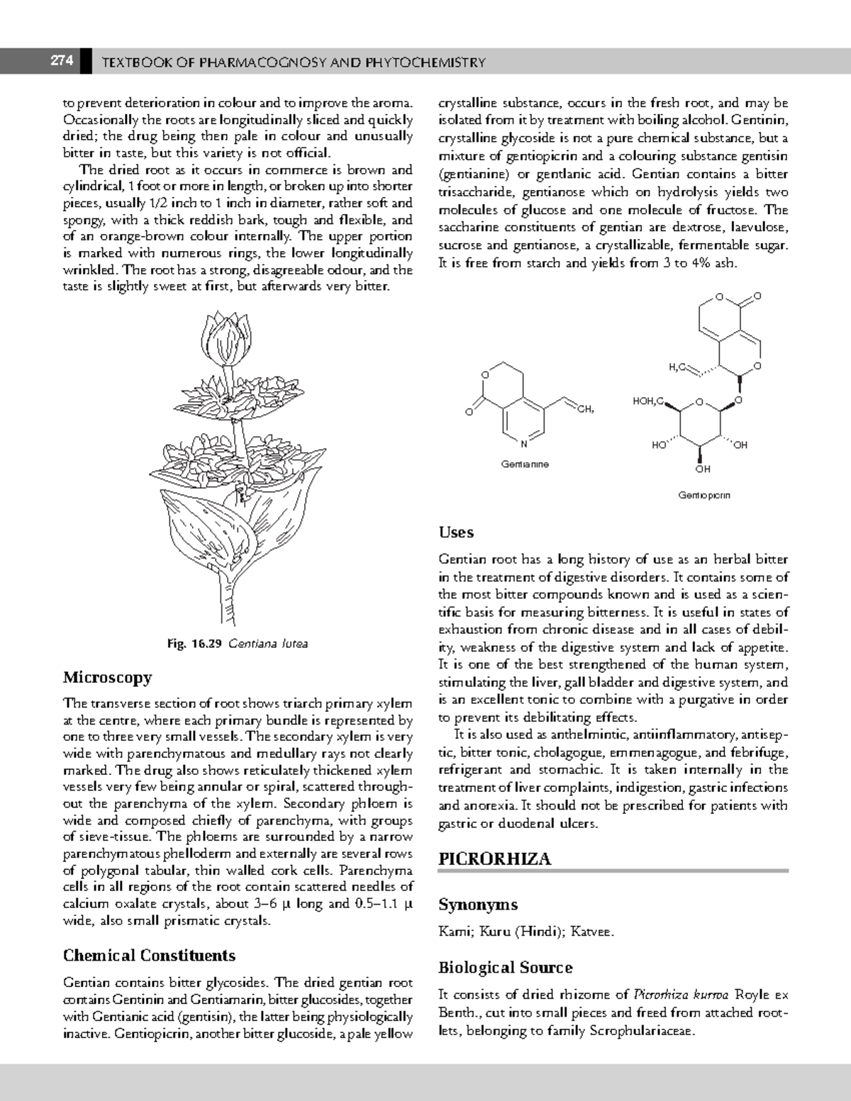 283-285 - Pharmacognosy - 274 TEXTBOOK OF PHARMACOGNOSY AND ...