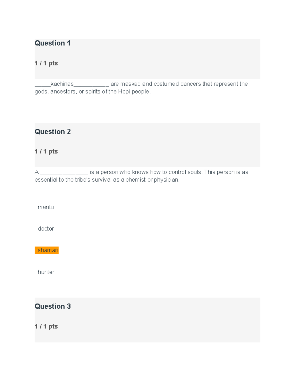 Quiz 2 - Americas - Google Docs - Question 1 1 / 1 pts kachinas ...