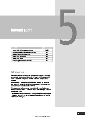 Assurance Summary - icaew - ASSURANCE SUMMARY CHAPTER 1-CONCEPT AND ...