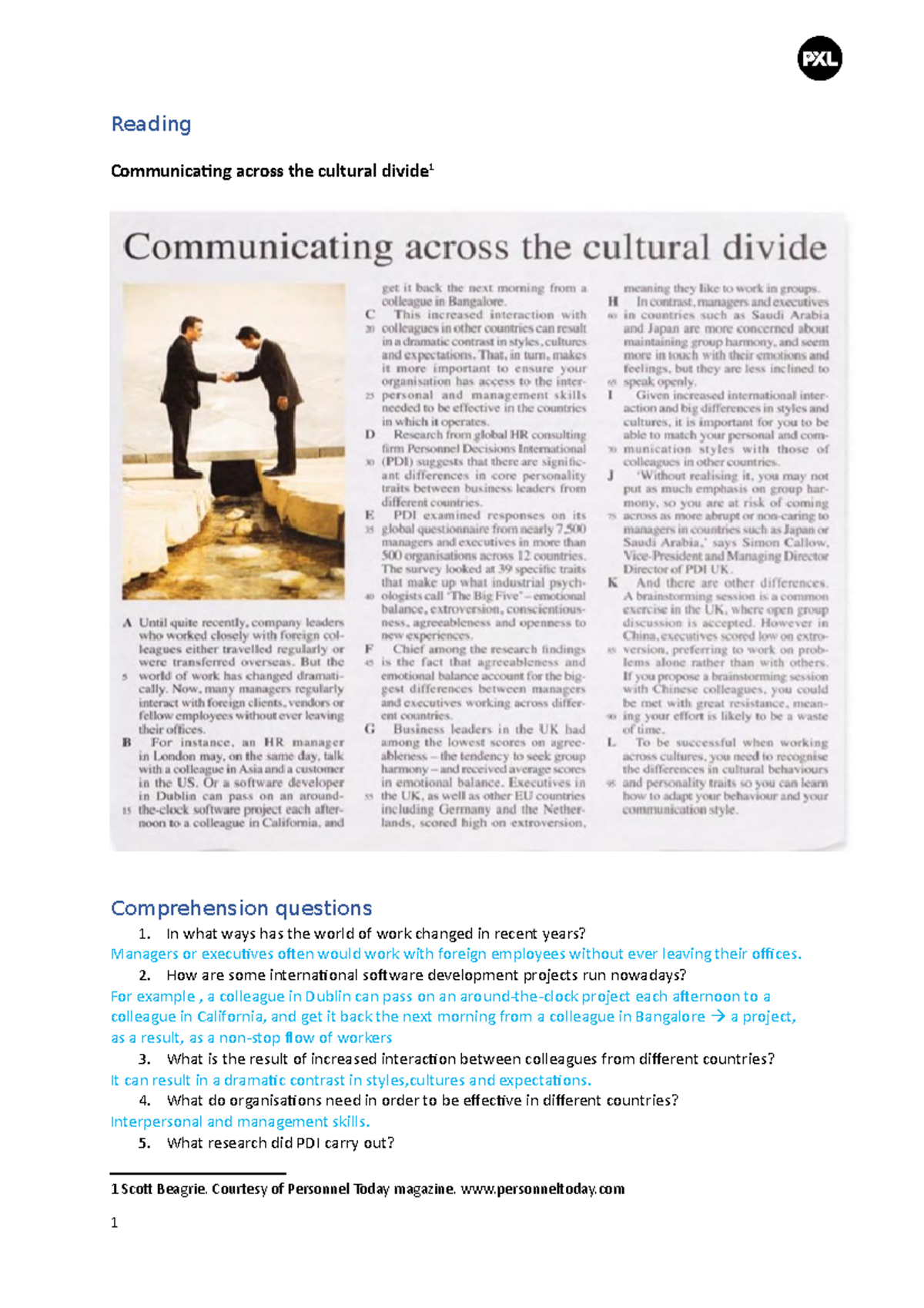Communicating across cultures student version-3 - Reading Communicating ...