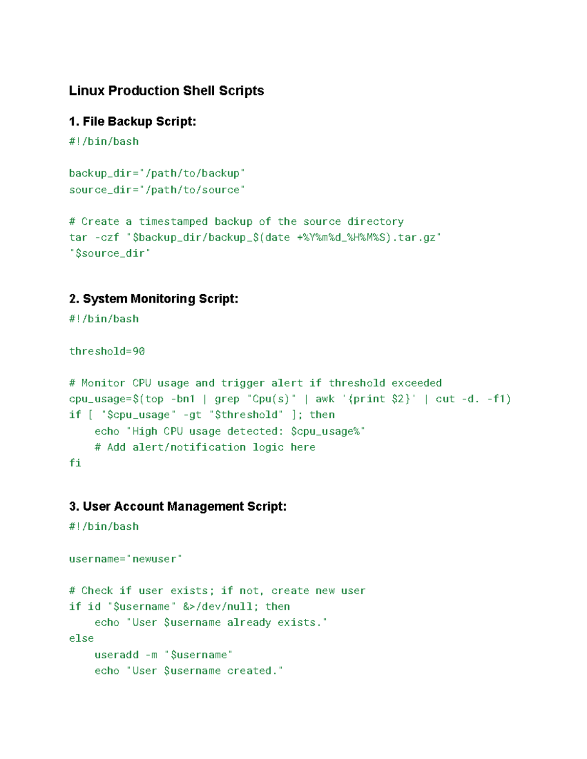 Linux study material with all the tools - Linux Production Shell ...