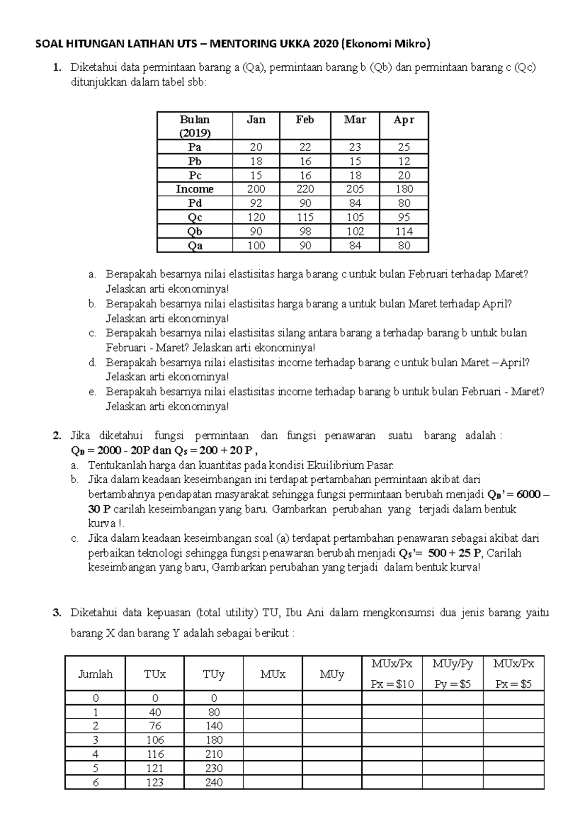 SOAL Hitungan Latihan UTS Mentoring UKKA - SOAL HITUNGAN LATIHAN UTS ...