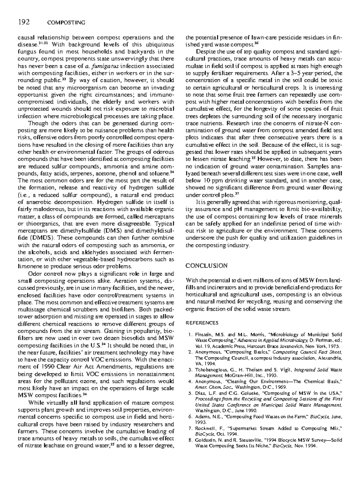 Environment science pdf notes - 192 COMPOSTING causal relationship ...
