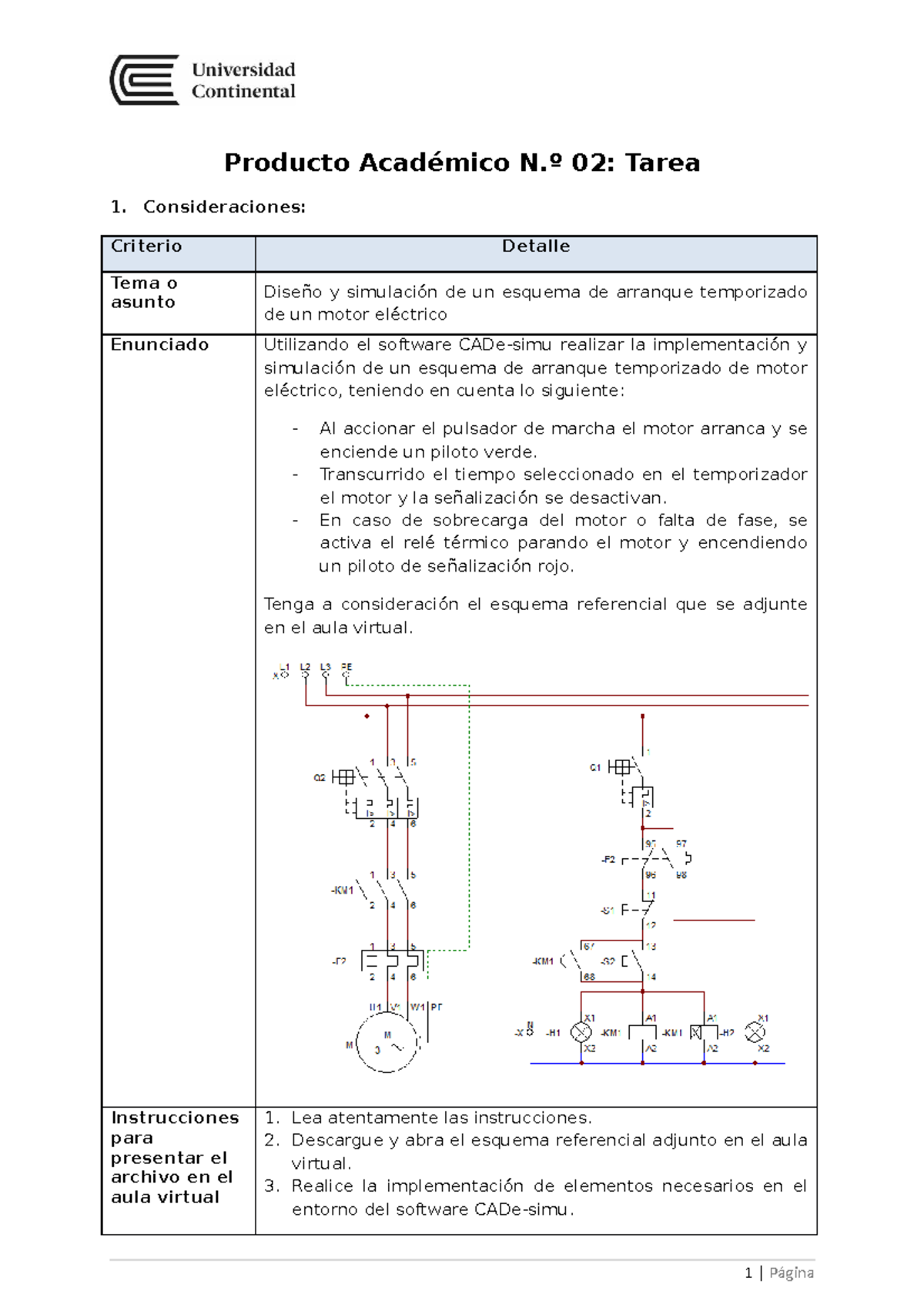 Producto académico 2 - Utilizando el software CADe-simu realizar la ...