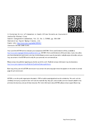 History of Education Timeline - ± 1500 (Pre-colonial) Khoi (Gorachoqua ...