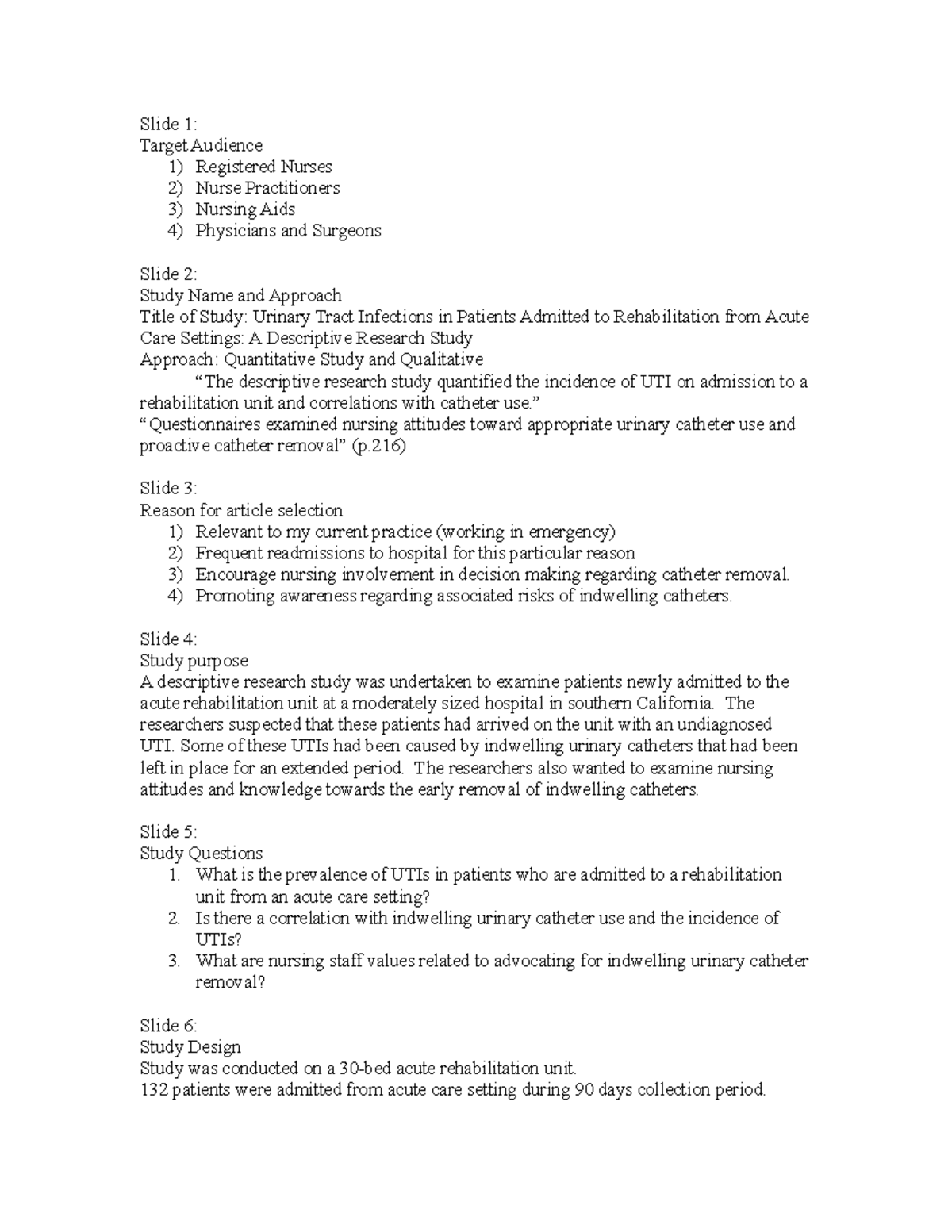 Assignment 1 target audience - Slide 1: Target Audience 1) Registered ...