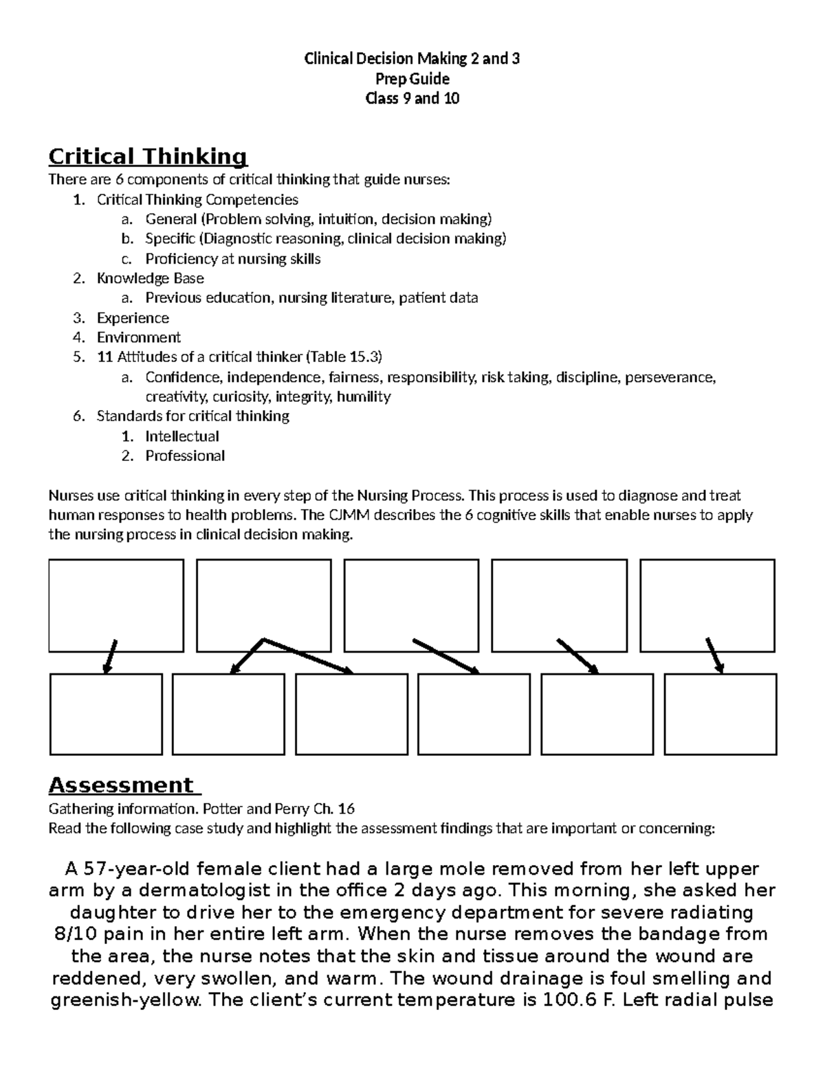 Clinical Decision Making 2 Prep Guide - Clinical Decision Making 2 and ...