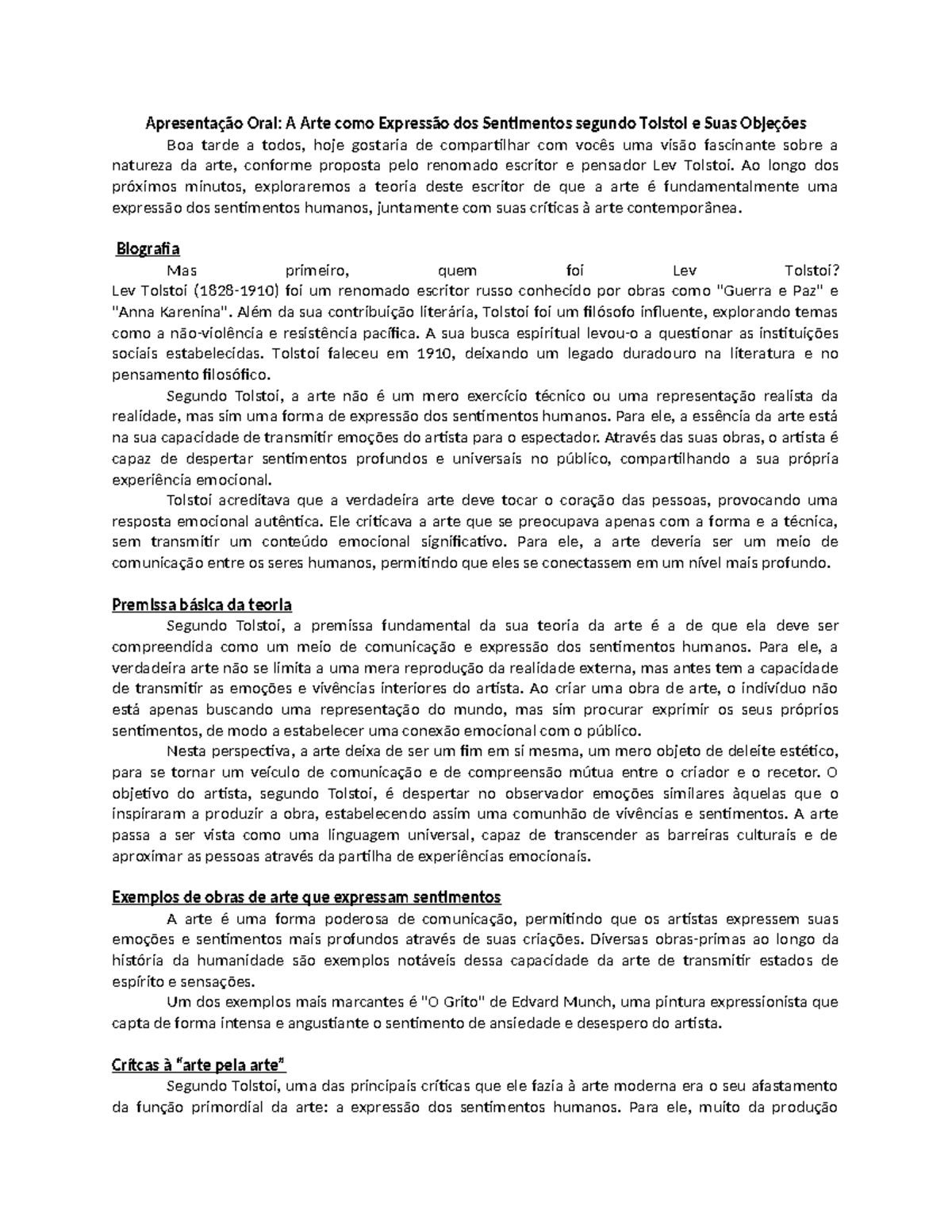 Apresentação oral de filosofia- Tomás Mendonça - Apresentação Oral: A ...