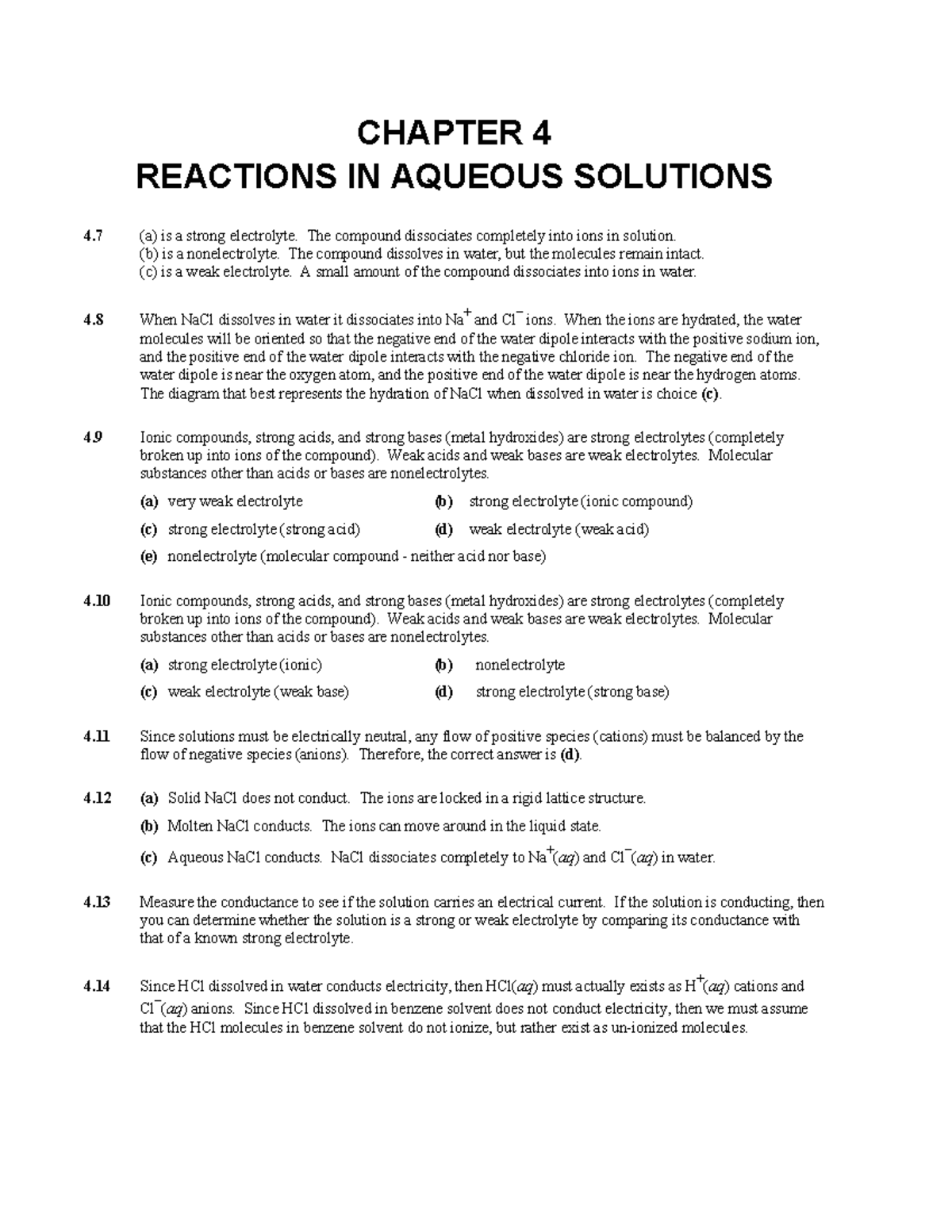 Answers chapter 4 - chem102 general chemistry practise exam and ...