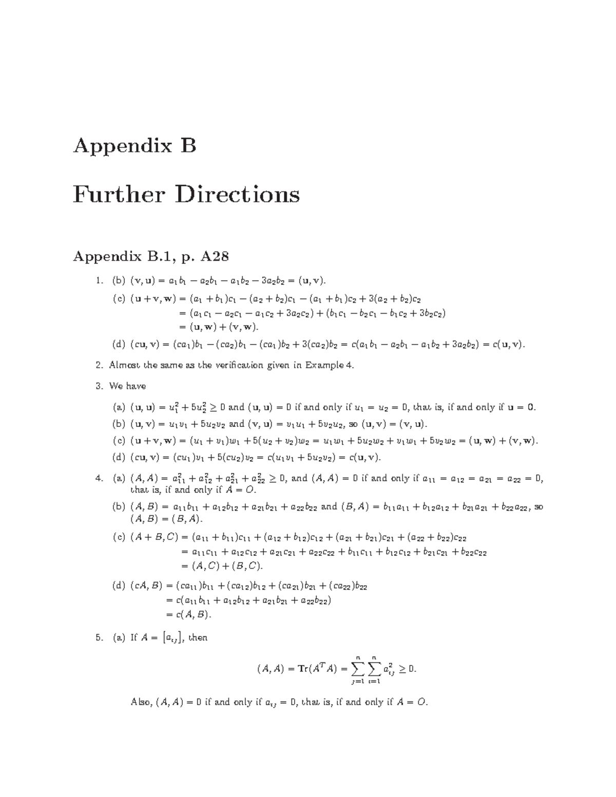 Exam 14 October 2016, questions and answers - Appendix B Further ...