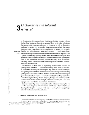 Introduction to Information Retrieval - (9 Relevance feedback and query ...