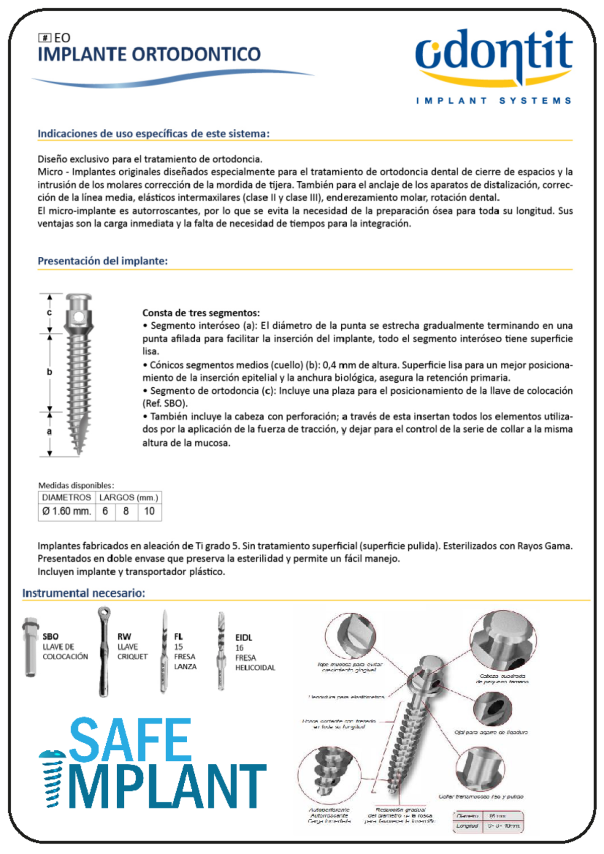 Microimplante Ortodoncia - ortodoncia - Studocu