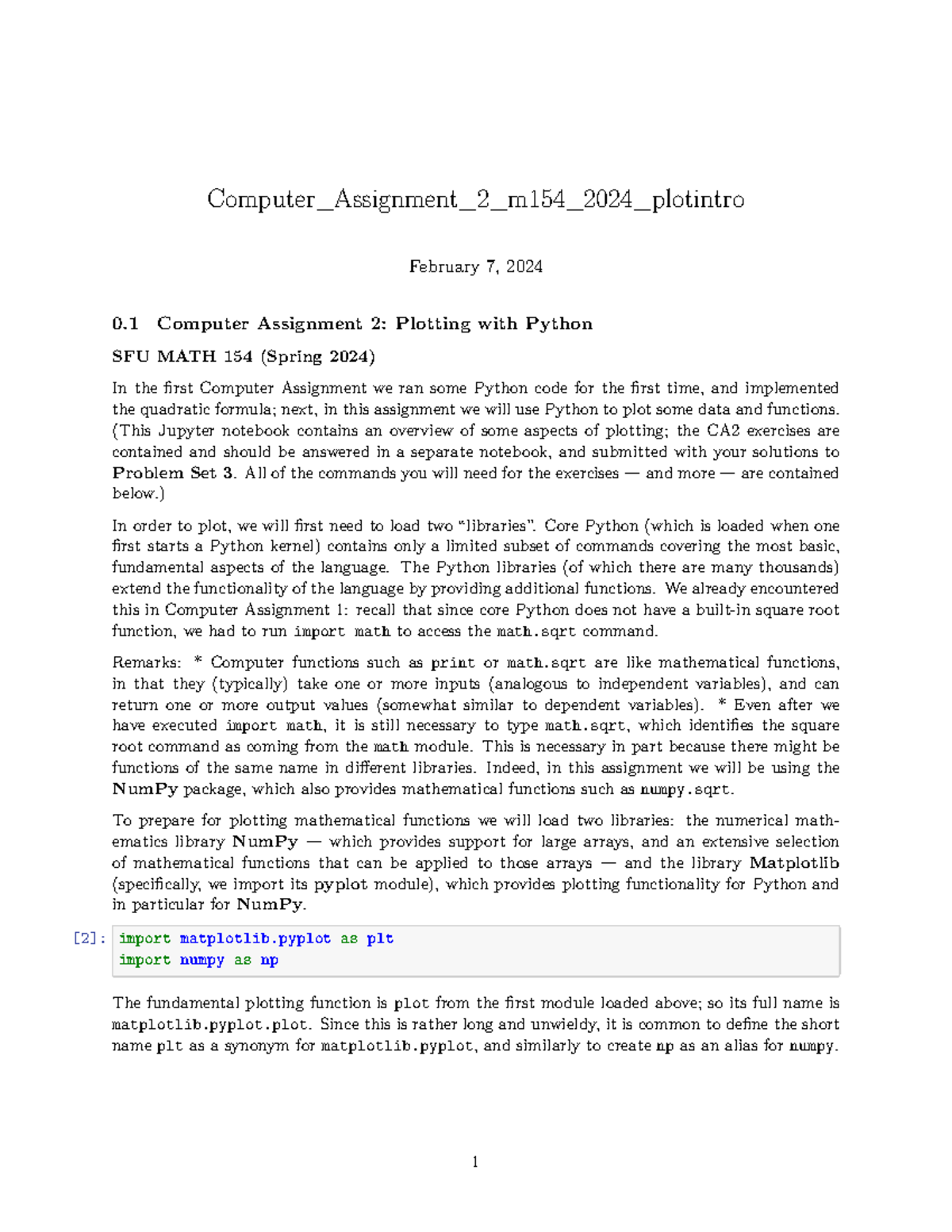 Computer Assignment 2 m154 2024 plotintro - Computer_Assignment_2_m154_2024_plotintro February 7 ...