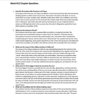 HIST 120 Week 10 - Week 10 questions and articles answers. - HIST 120 ...