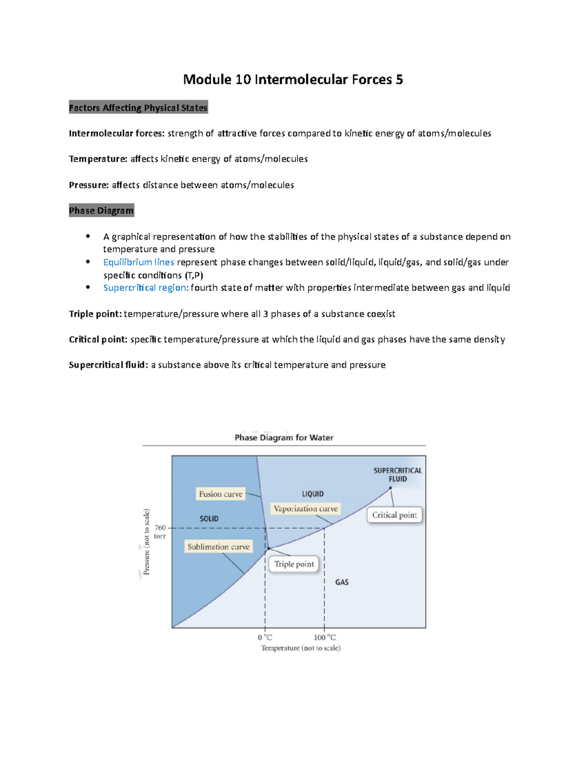 Module 10 Intermolecular Forces 5 - Module 10 Intermolecular Forces 5 ...