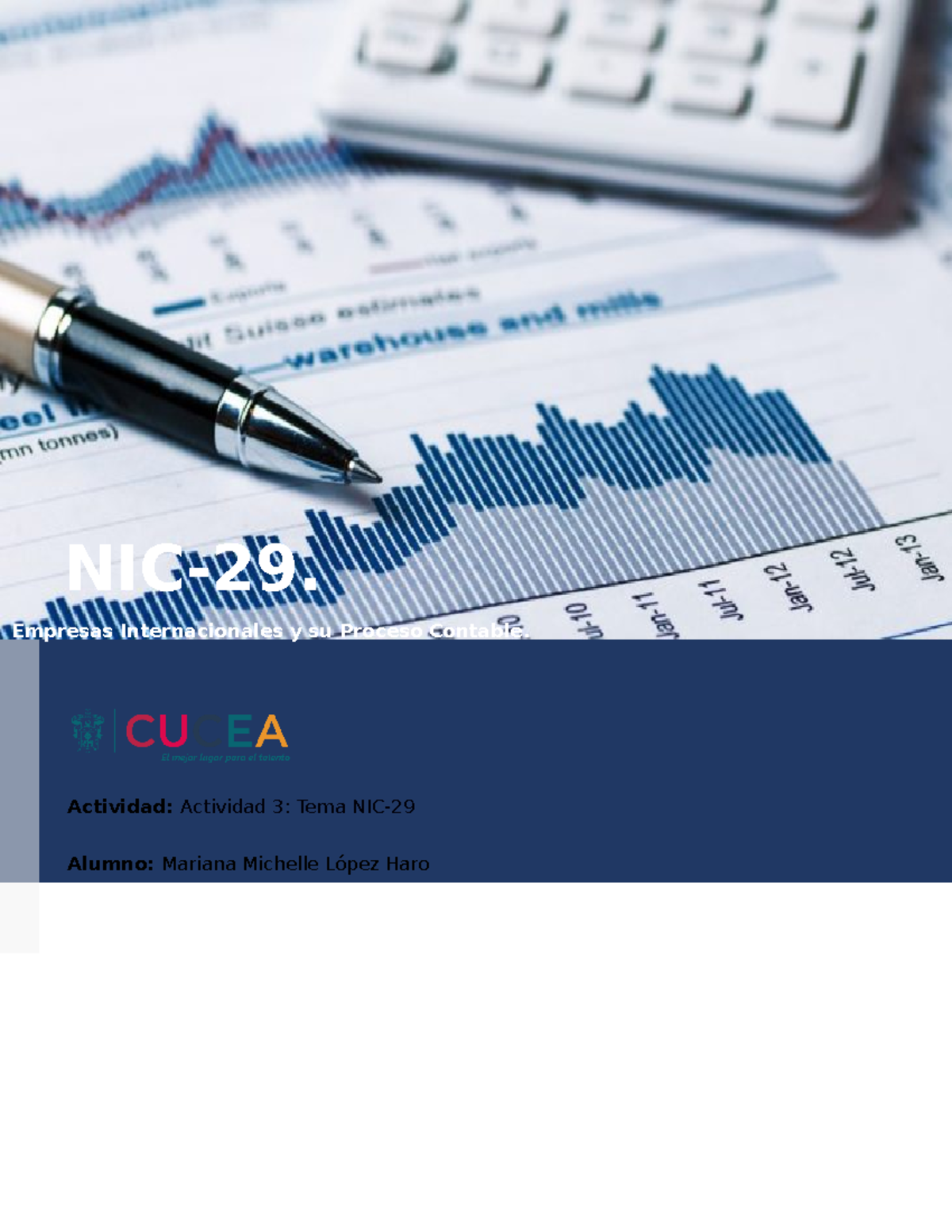 Actividad 3. NIC-29 - Nic-29. Empresas internacionales y su proceso ...