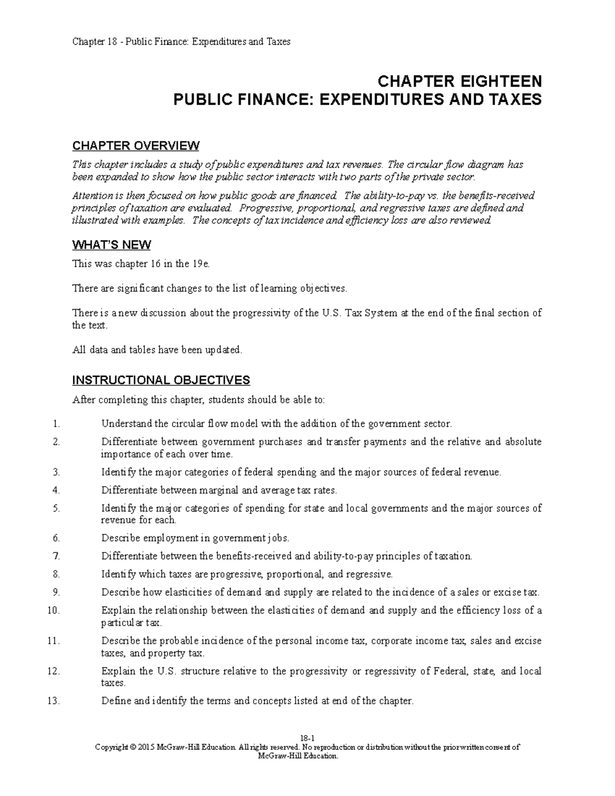IMChap 018 - knnnnnnn - CHAPTER EIGHTEEN PUBLIC FINANCE: EXPENDITURES ...