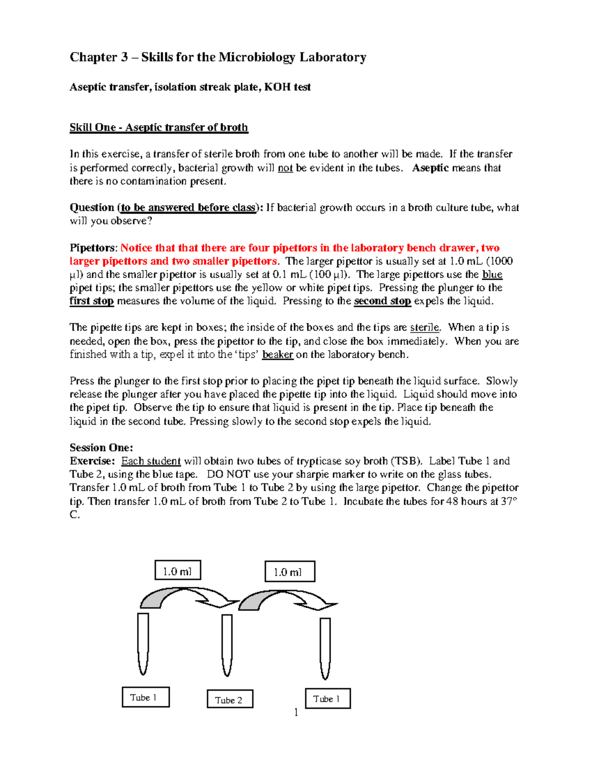 Chapter 3 - practice - 1 Chapter 3 – Skills for the Microbiology ...