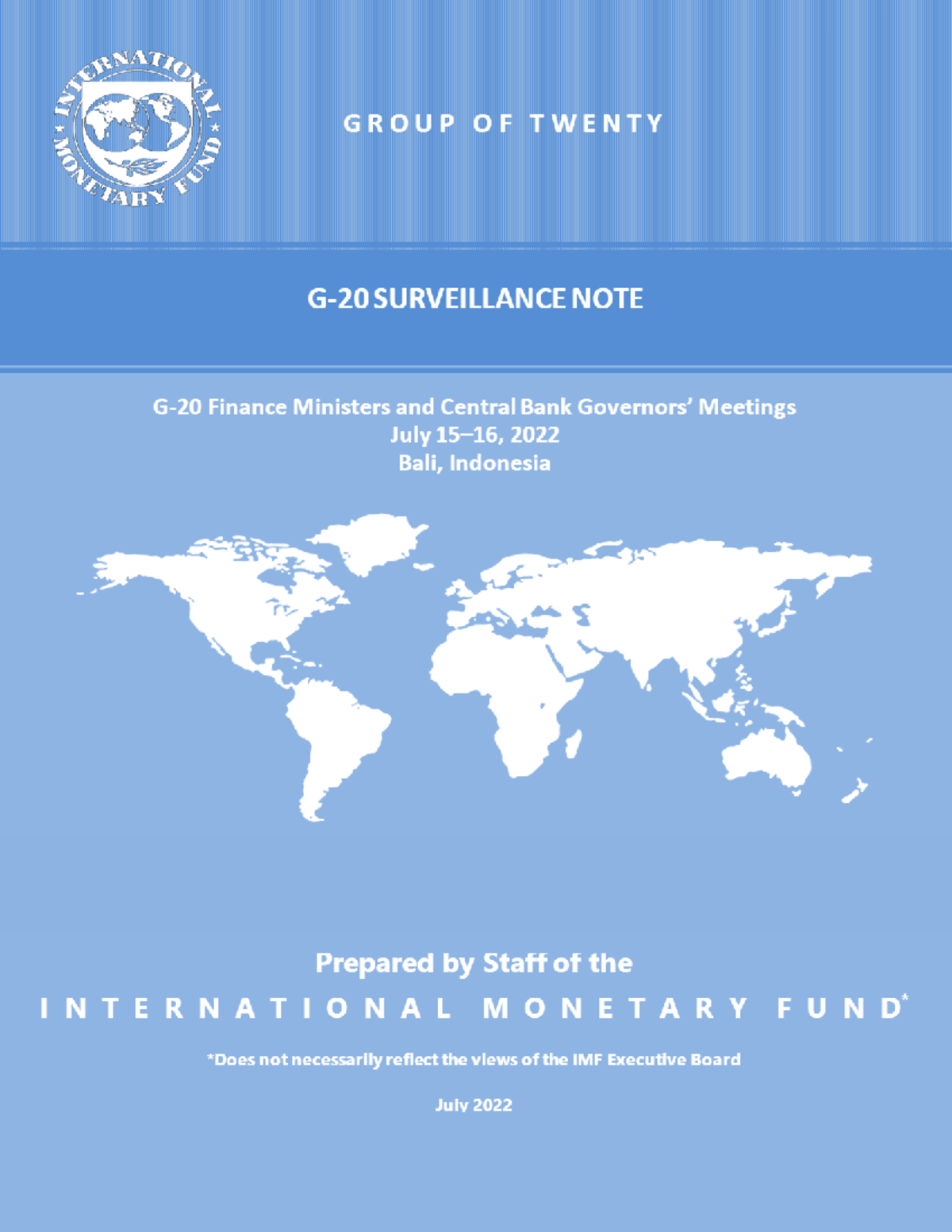 G20-surveillance-note - SES01G - Studocu