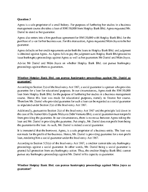 Tutorial 12 Week 13 Group 2 - Group No: 2 Tutorial 12 -Week 13 Question ...