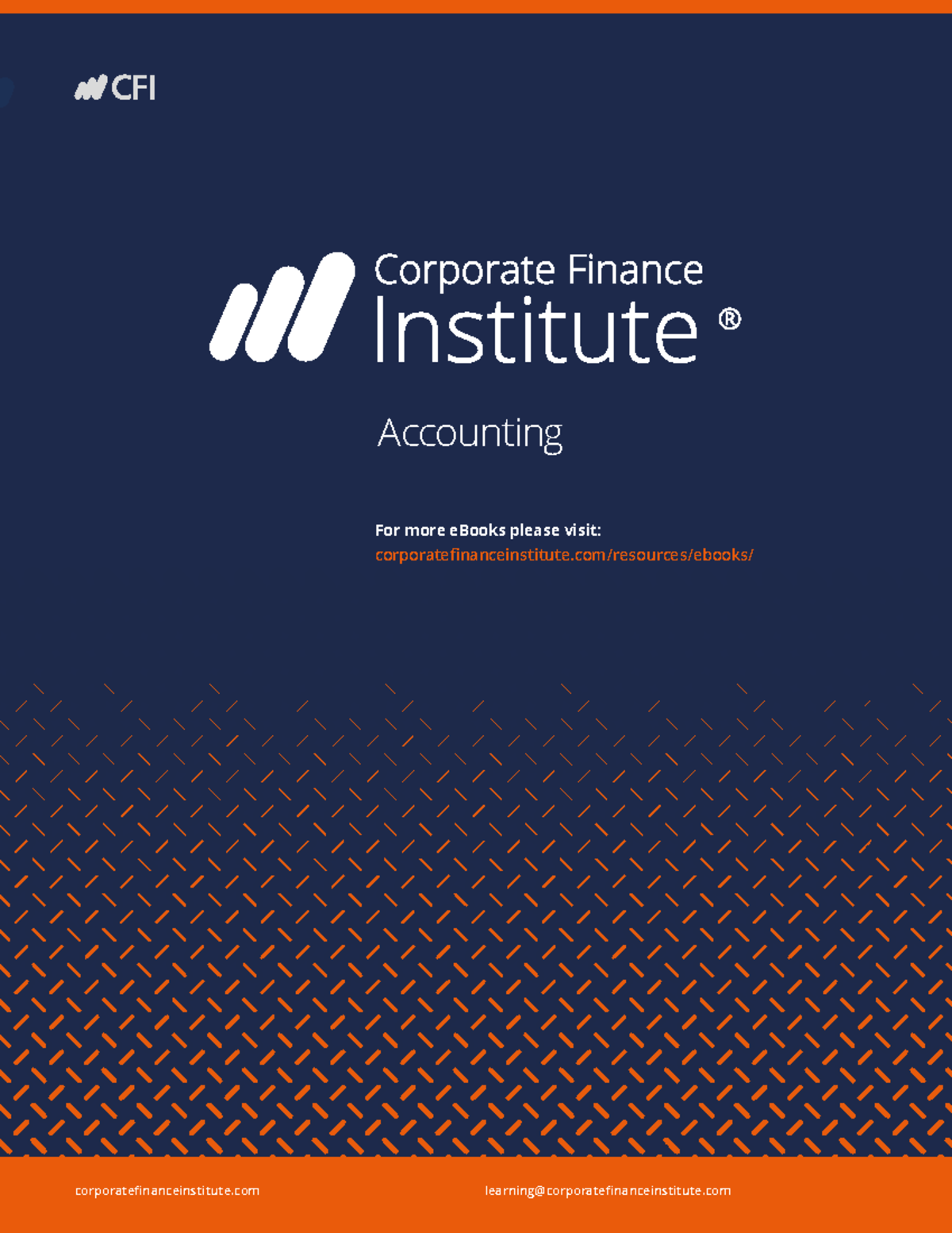 Cfi-Accounting-e Book - The Corporate Finance Institute Accounting ...