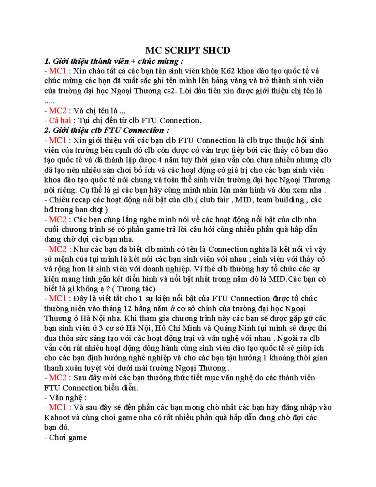 MC-Script-SHCD - MC-Script-SHCD - MC SCRIPT SHCD Giới thiệu thành viên ...