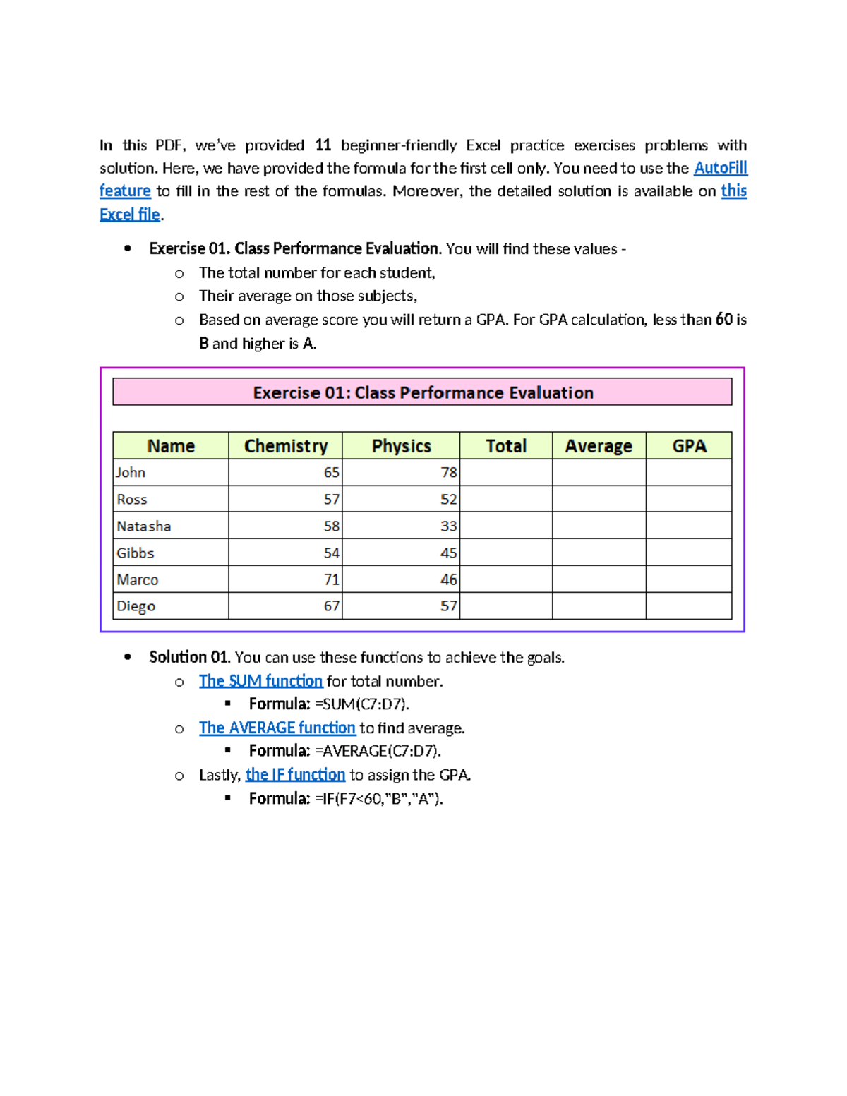 Lookup - In this PDF, we’ve provided 11 beginner-friendly Excel ...