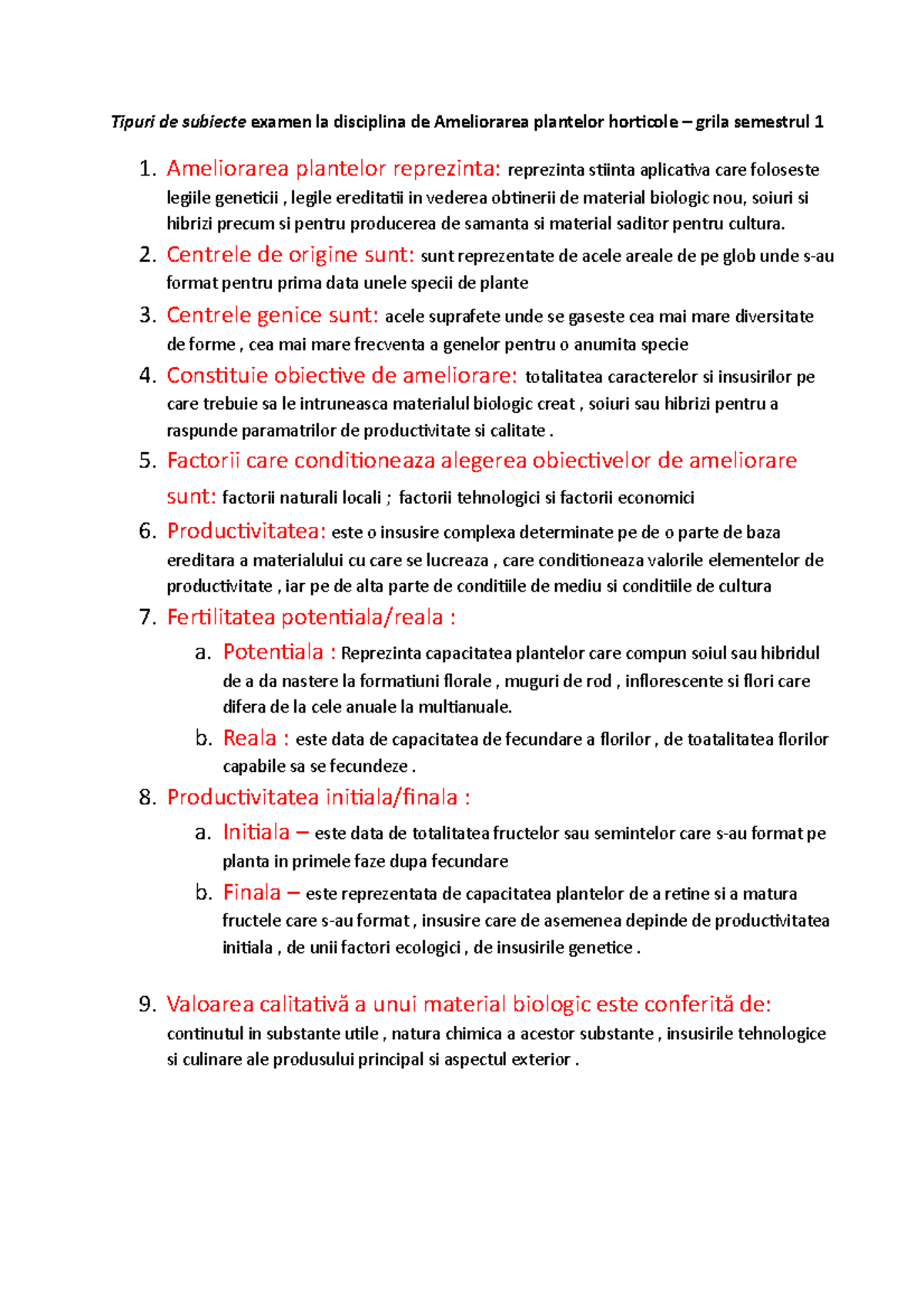 Subiecte rezolvate tematica ameliorare - Tipuri de subiecte examen la ...