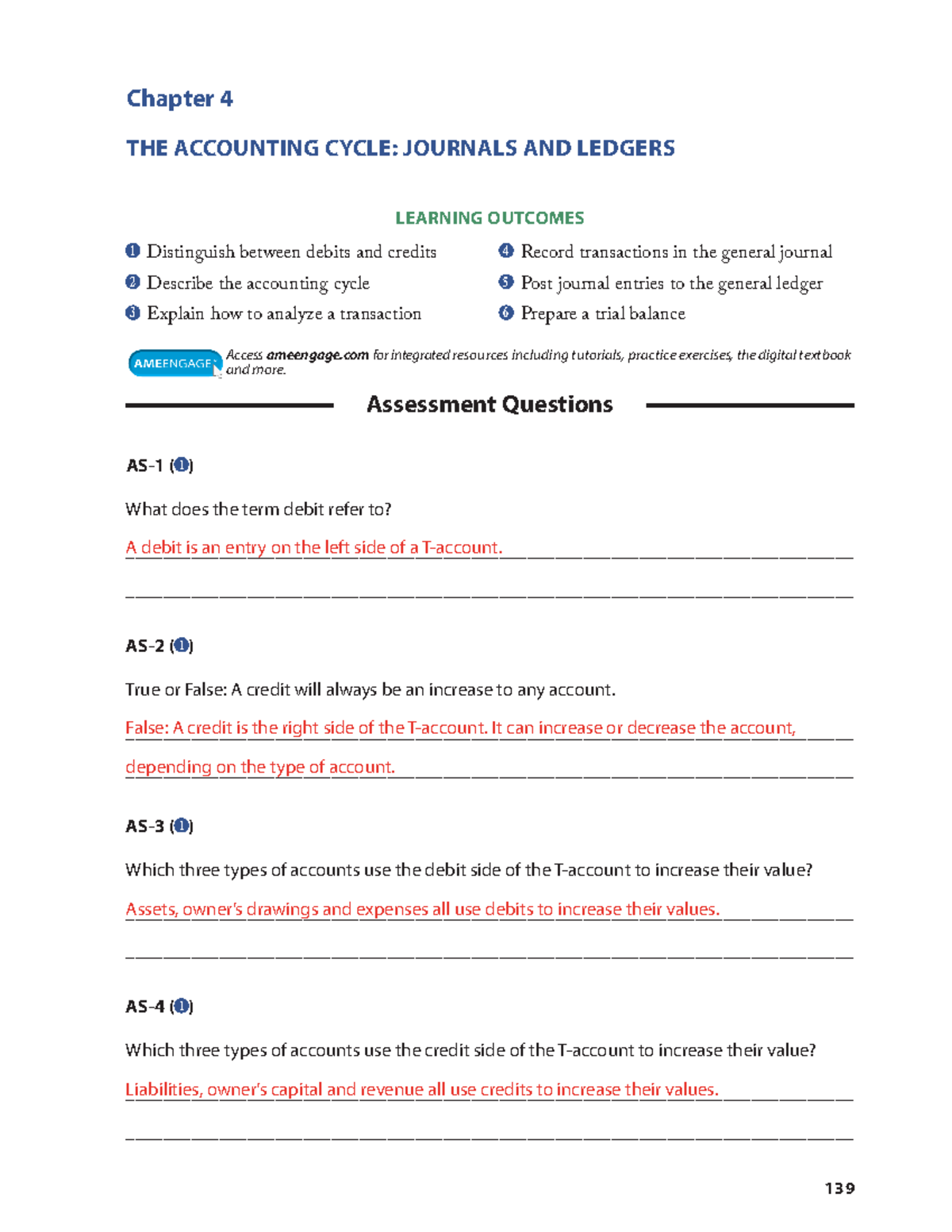 Chapter 4 - It is a packet for calculations - Chapter 4 THE ACCOUNTING CYCLE: JOURNALS AND ...