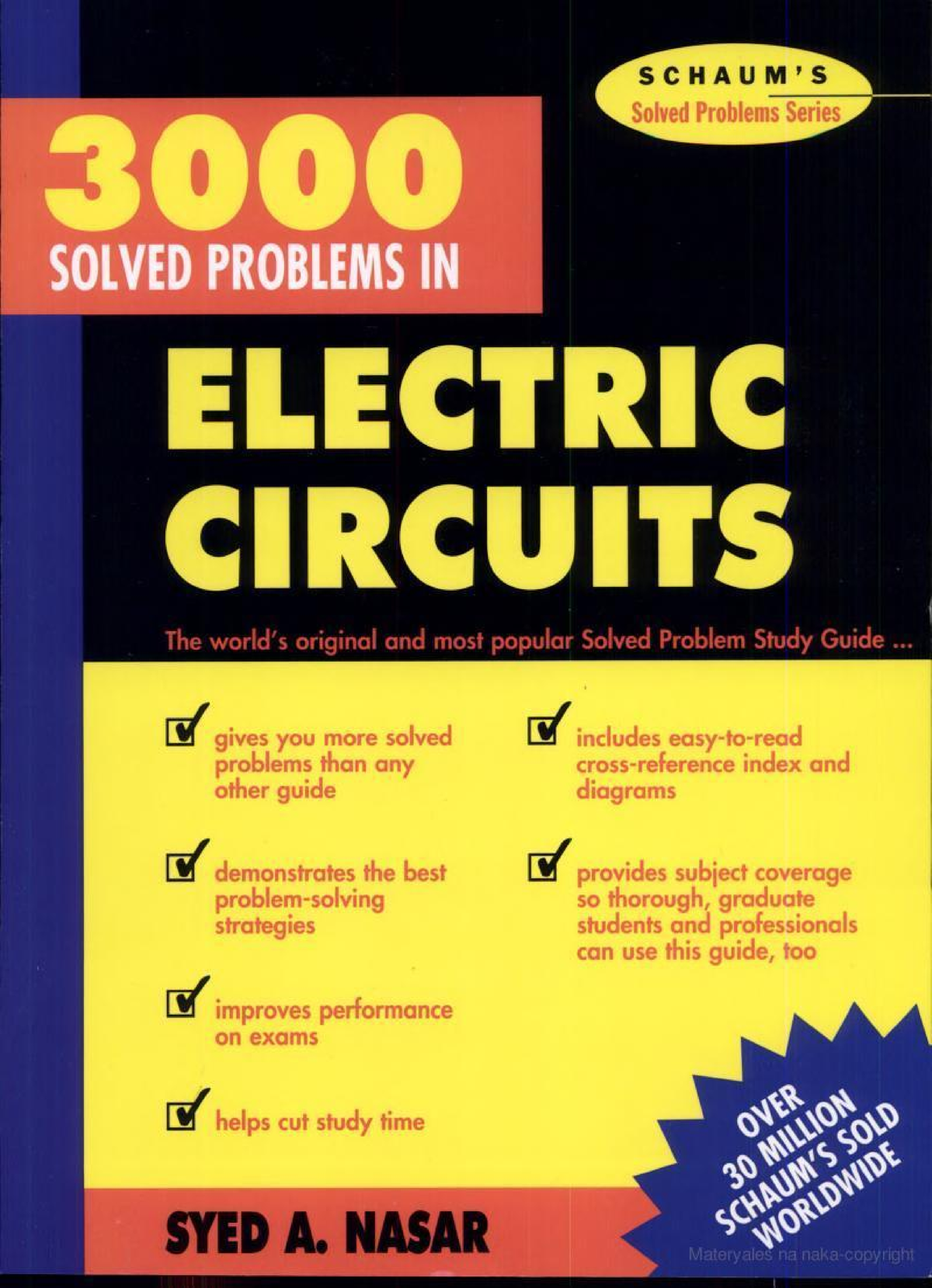 3000 solved problem in electric circuit syed nasar - Department of Electrical Engineering - Studocu