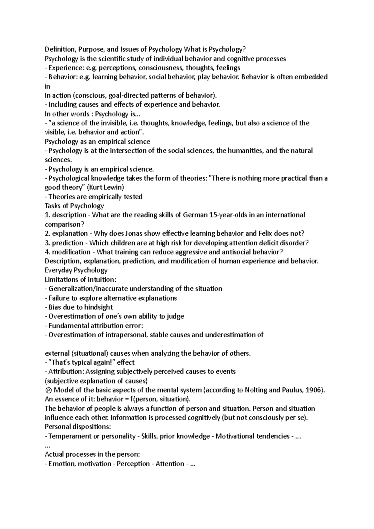 Definition - Psycho notes - Definition, Purpose, and Issues of ...