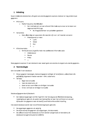 Data Advanced-formules - DataAdvanced formules Eigenschap: somregel ...
