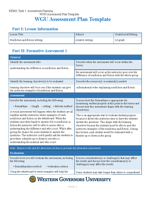 ABoykin Assessing Student Learning Task 3 - April Boykin 07/21/ Assessing Student Learning Task ...