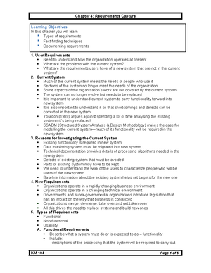 Chap01 - Chapter 1 note - Learning Objectives In this chapter you will ...