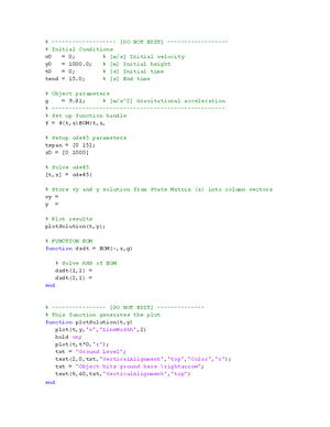 Study Guide Matlab - Quick Semester Review Study Guide for Matlab ...