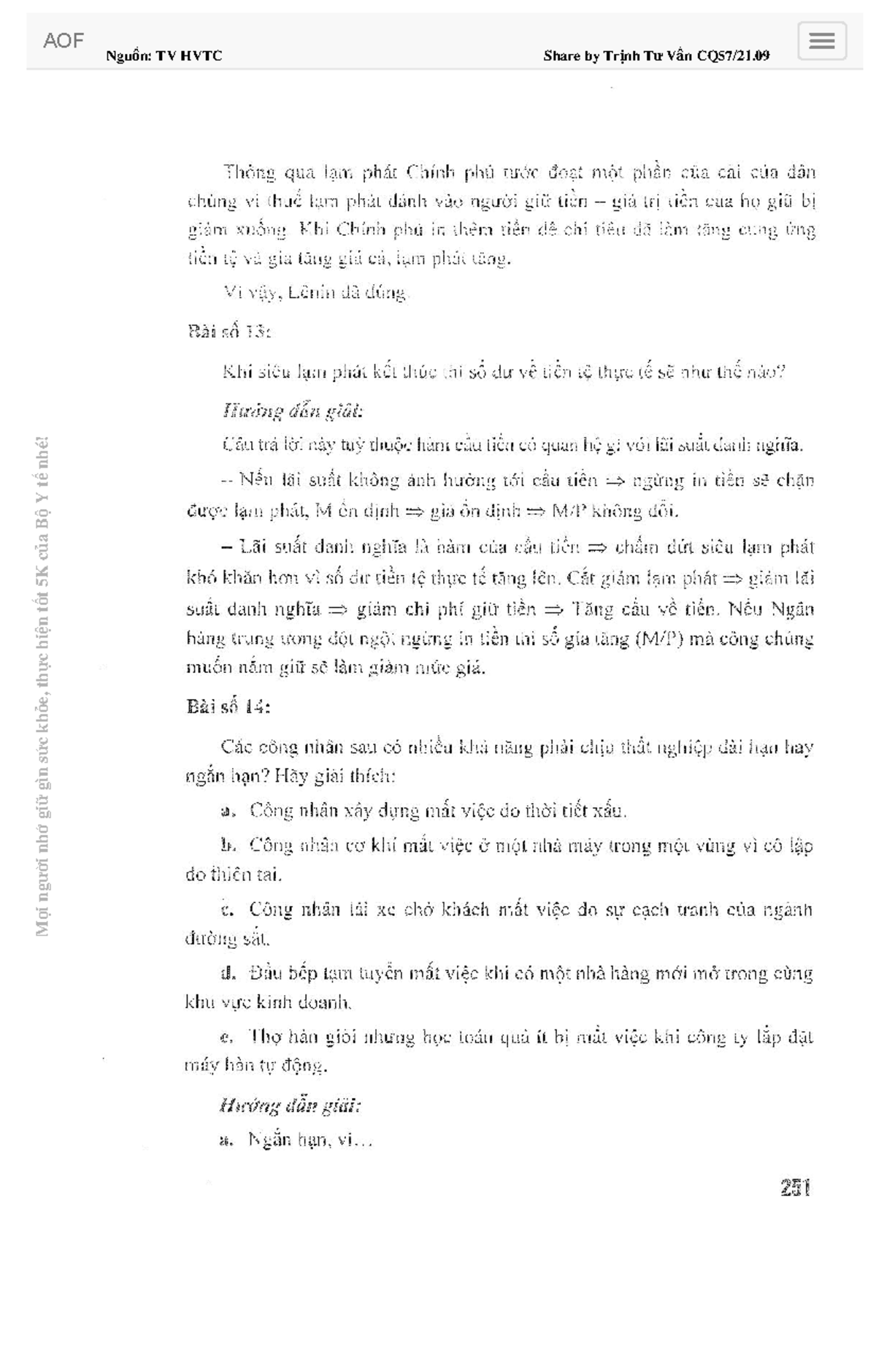 File sbt kinh tế vi mô scan - ọ i ng ườ i nh ớ gi ữ gìn s ứ c kh ỏ e, th ự c hi ện t ố t 5K c ủ ...