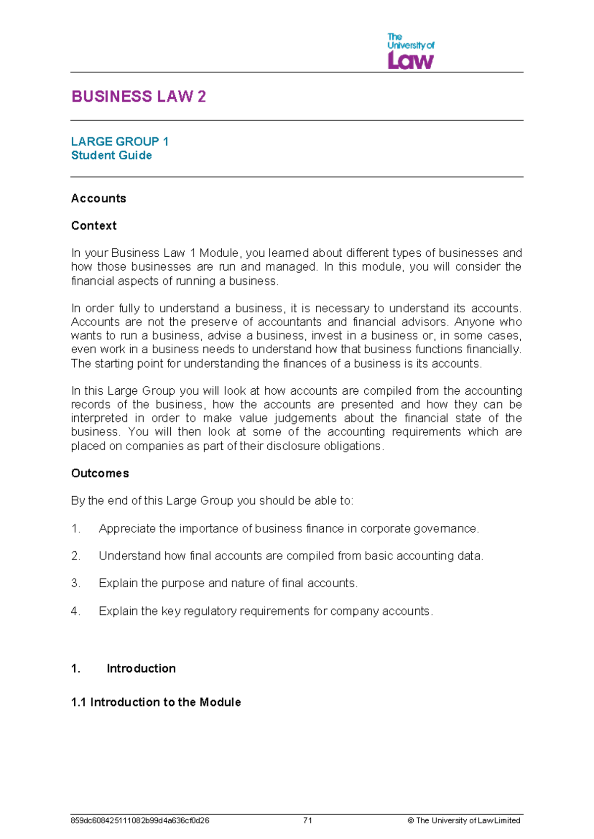 2324 bus2 lg01 ce01 student guide - BUSINESS LAW 2 LARGE GROUP 1 ...