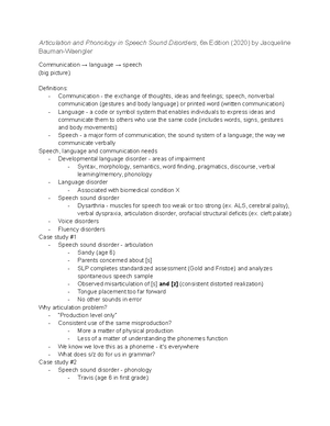 SLHS 4320 - Third part of SLHS 4320 - Dialect and English as a Second ...
