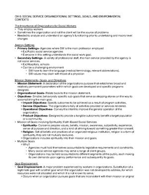 CH 4 Types OF Groups IN THE Macro Social Environment - CH 4: TYPES OF ...