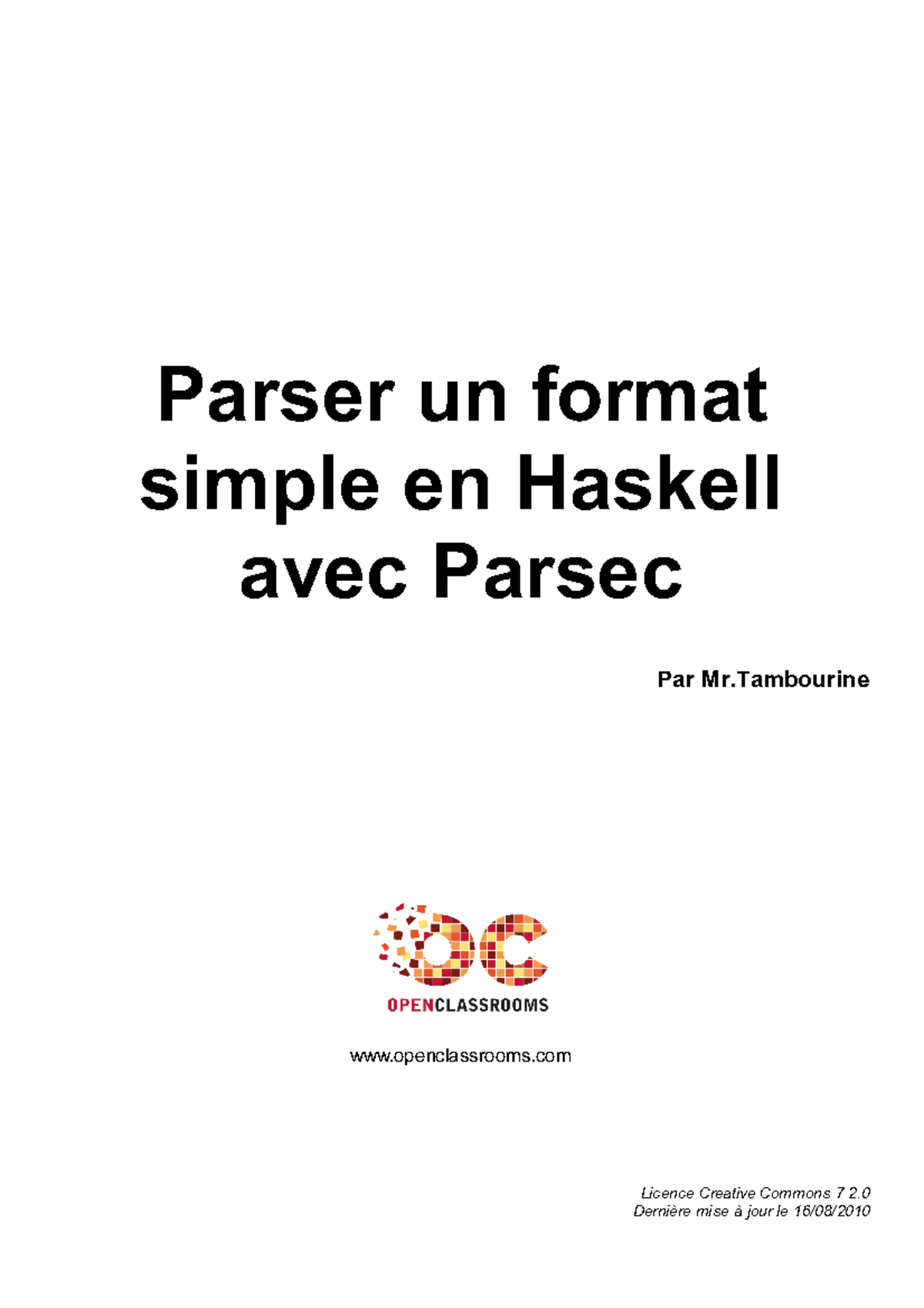 parser un format simple en haskell avec parsec - Parser un format simple en Haskell avec Parsec ...