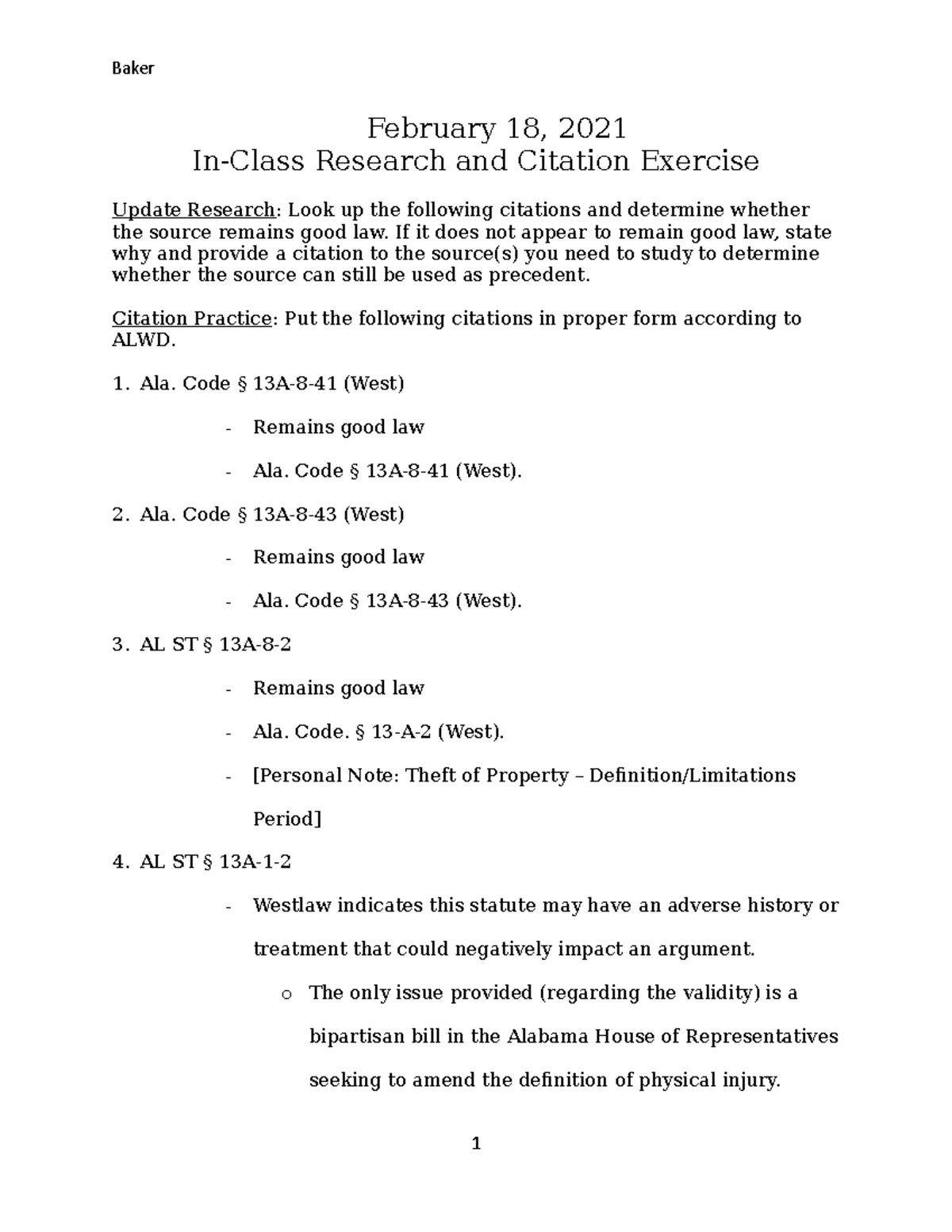 Research Citation In Class Exercise - February 18, 2021 In-Class ...