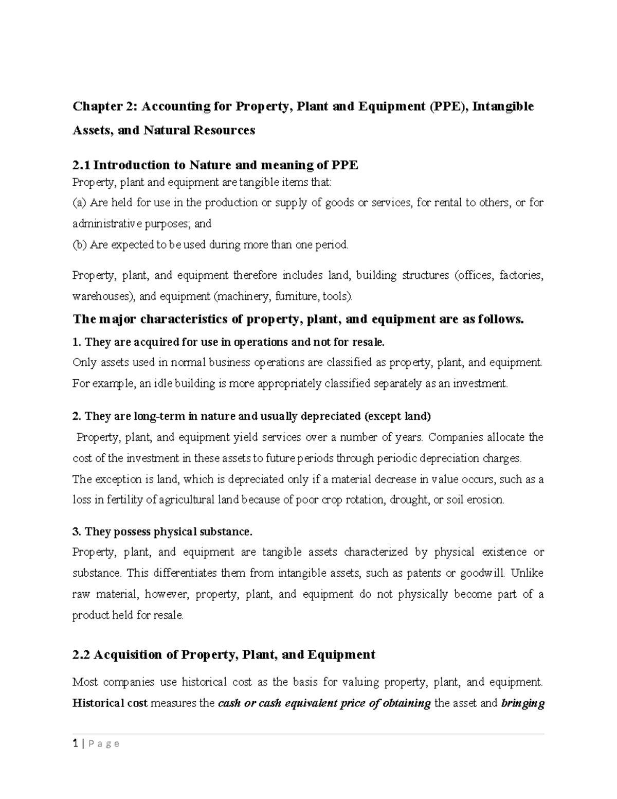 4 5898015198727377821 - Chapter 2: Accounting for Property, Plant and ...